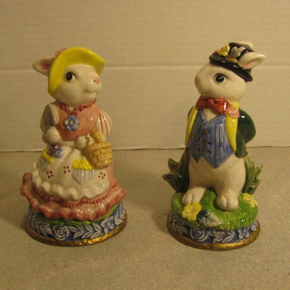 Fitz and Floyd | Holiday | Vintage Omnibus By Fitz Floyd Easter Rabbit ...